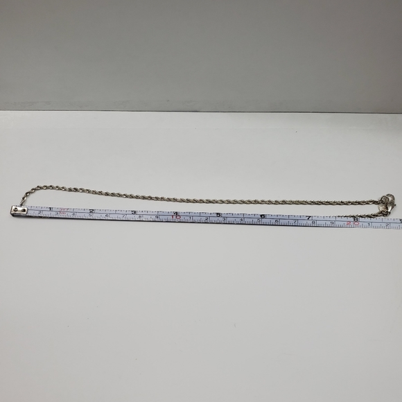 LIND | Jewelry | Vintage Lind Sp Silver Plate 8 Rope Chain Necklace ...